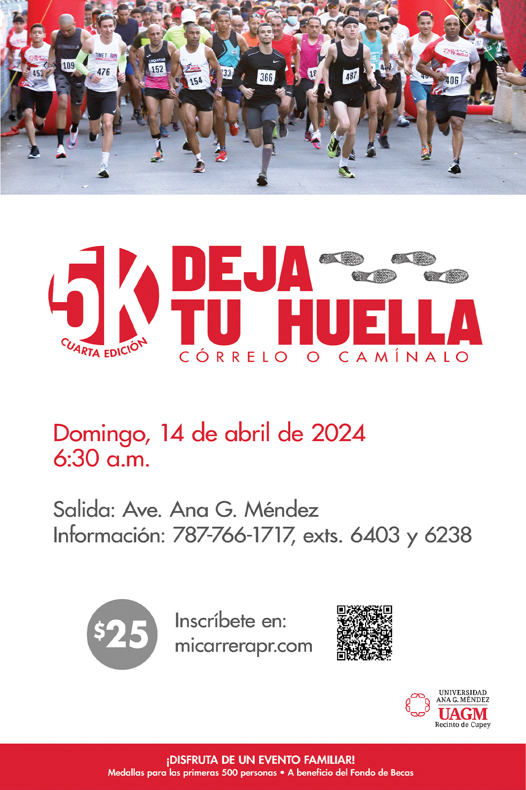 MiCarreraPR | 4ta Edición 5k Deja Tu Huella (UAGM)