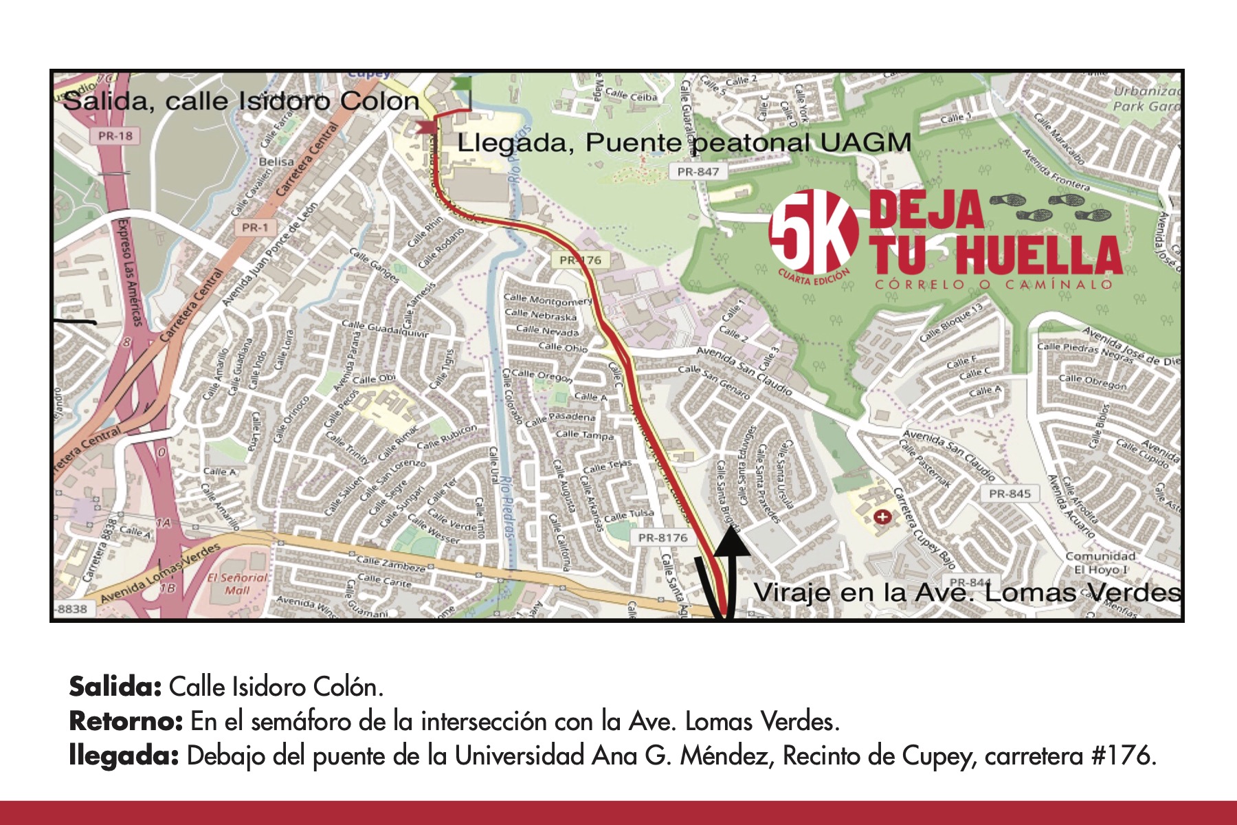 MiCarreraPR | 4ta Edición 5k Deja Tu Huella (UAGM)