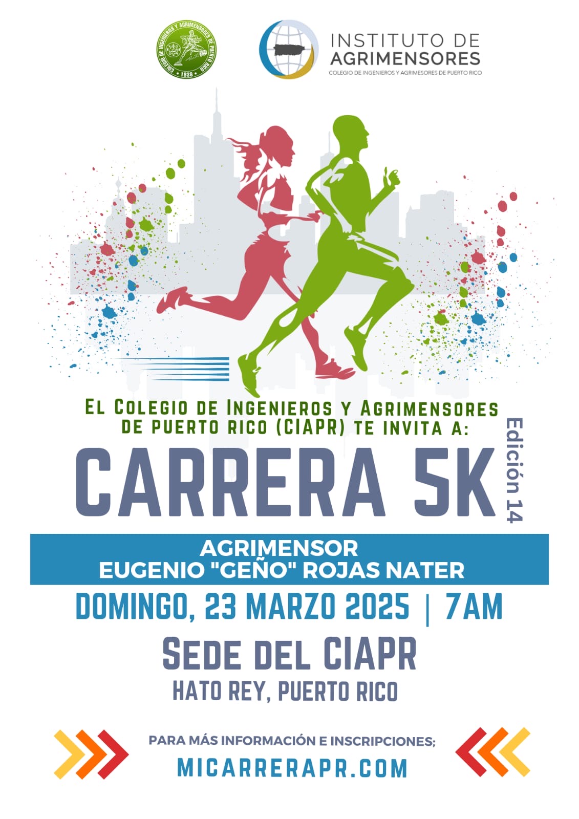 MiCarreraPR | 5k Eugenio “Geño” Rojas Náter 2025